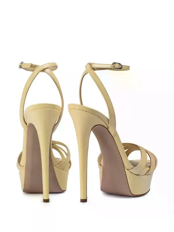 LE SILLA Lola Platform Sandals - Yellow