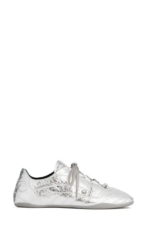 Balenciaga Zen City Metallic Sneakers - Silver/silver