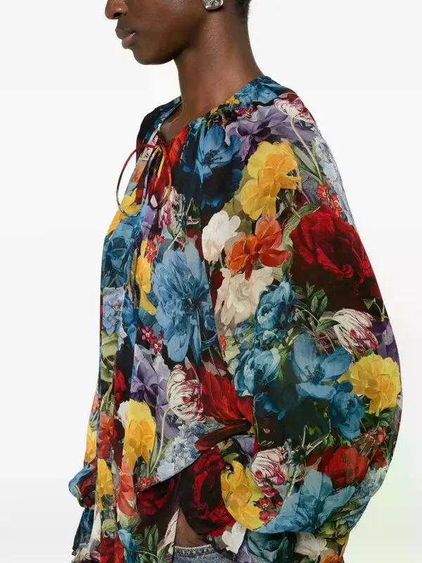 Alice + Olivia Josephine Blouse - Blue