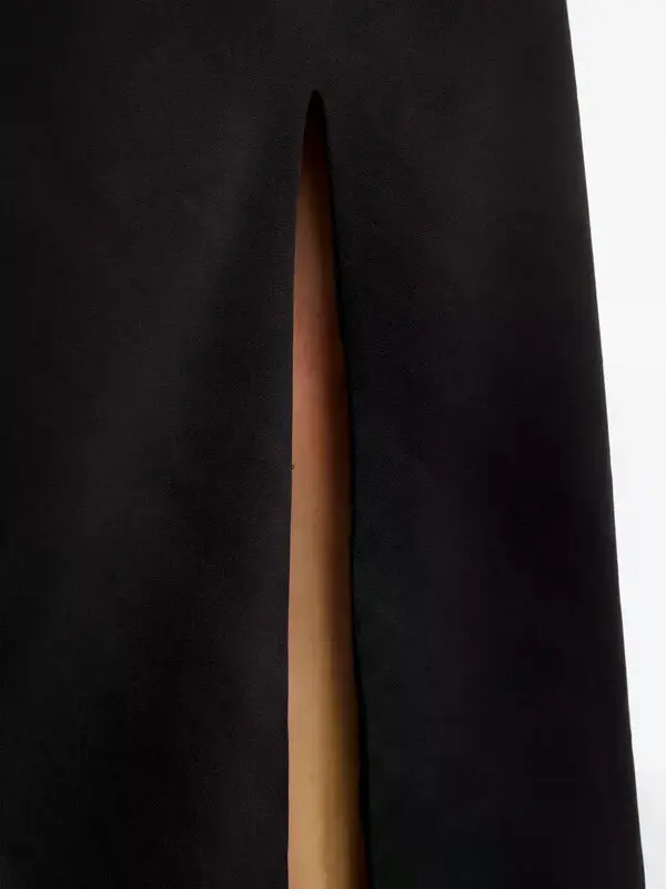 OLYMPIAH Slit Longa Skirt