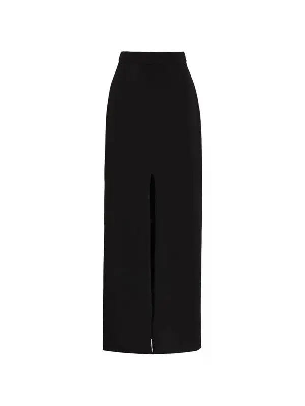 OLYMPIAH Slit Longa Skirt