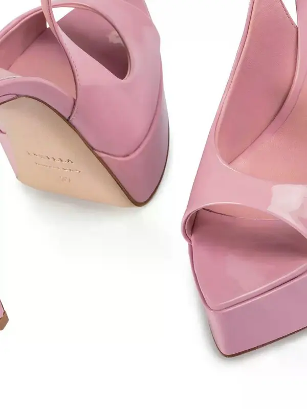 LE SILLA Uma Slingback Platform Pumps - Pink