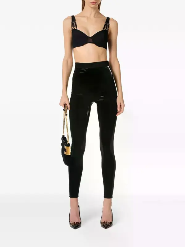 Elisabetta Franchi Logo-elasticated Leggings