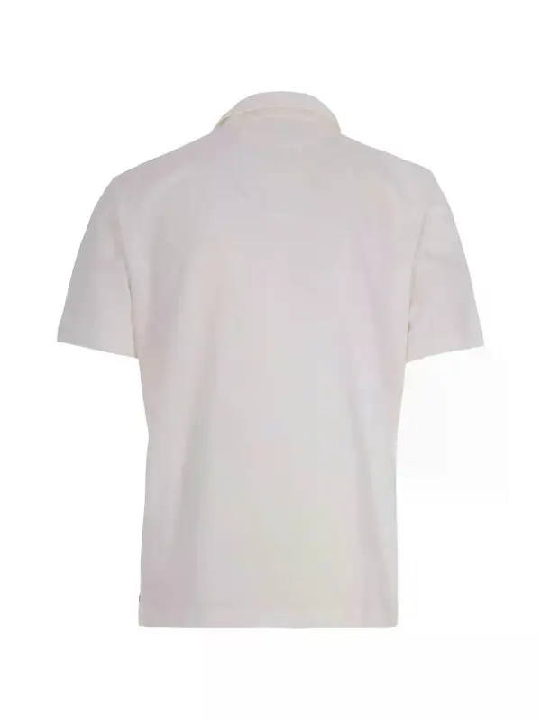 Eleventy Buttoned Polo Shirt - White
