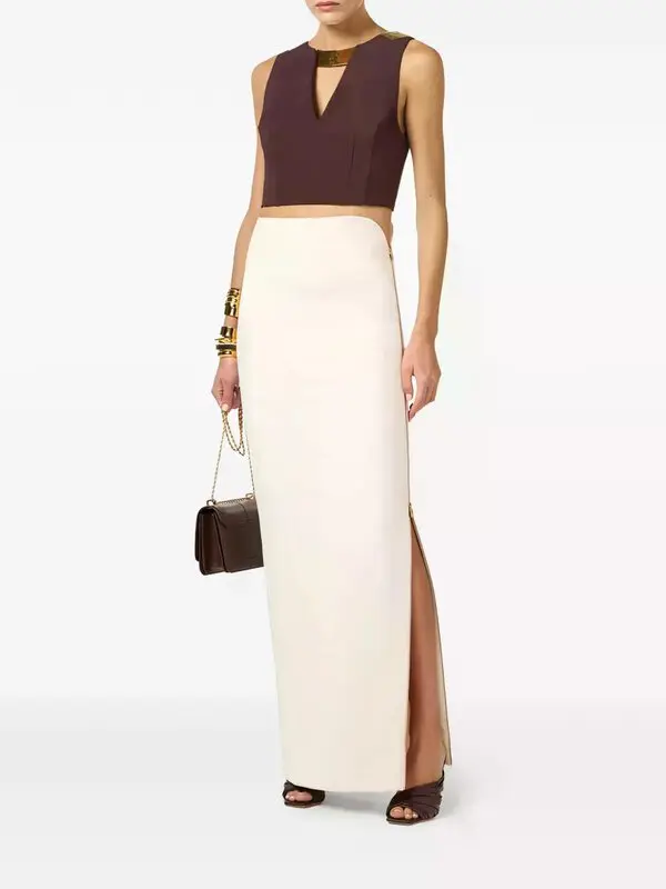 Elisabetta Franchi V-neck Sleeveless Top