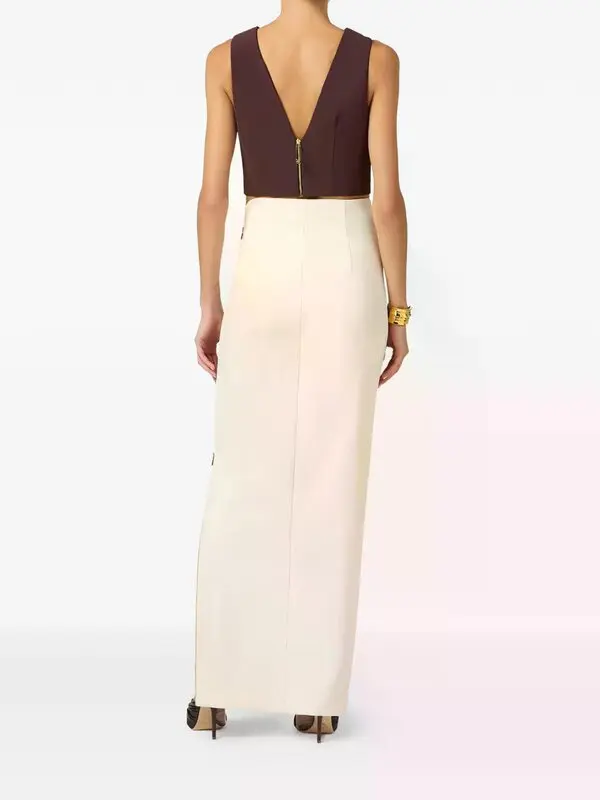 Elisabetta Franchi V-neck Sleeveless Top