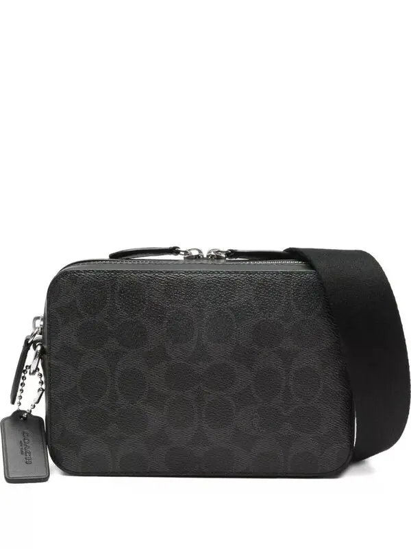 Coach Charter Zip Messenger Bag - Black