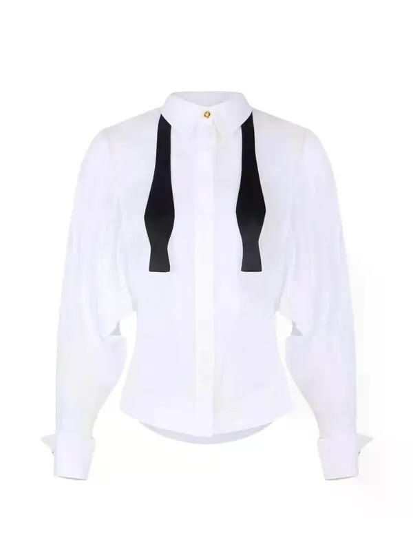 Elisabetta Franchi Cotton Shirt - White