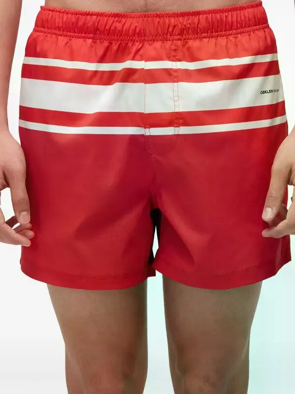 OSKLEN Striped-detail Deck Shorts