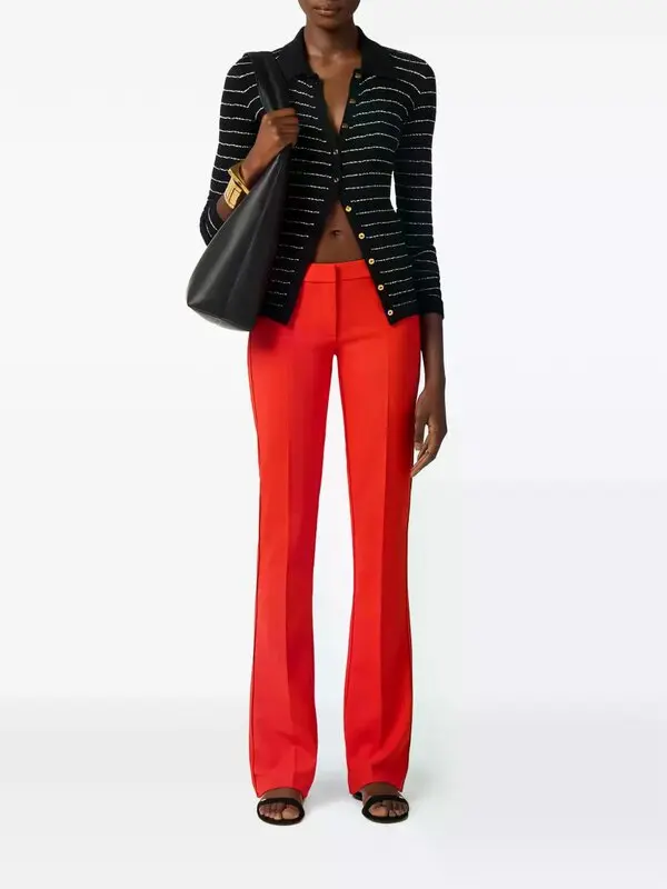 Elisabetta Franchi Raw-edge Stitching Trousers
