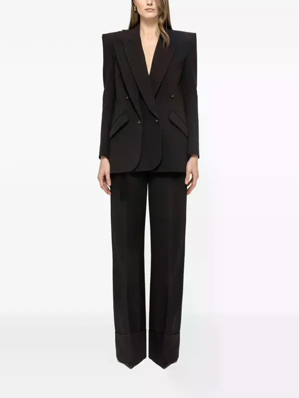 NISSA Layered-detail Blazer