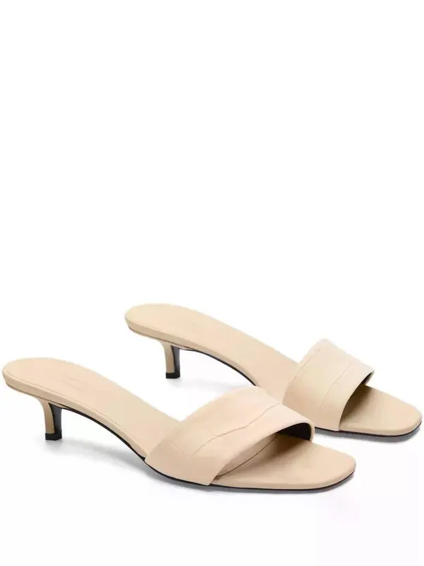 Loulou De Saison Sarafina Thick-strap Sandals - Neutrals