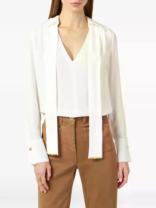 Elisabetta Franchi V-neck Blouse
