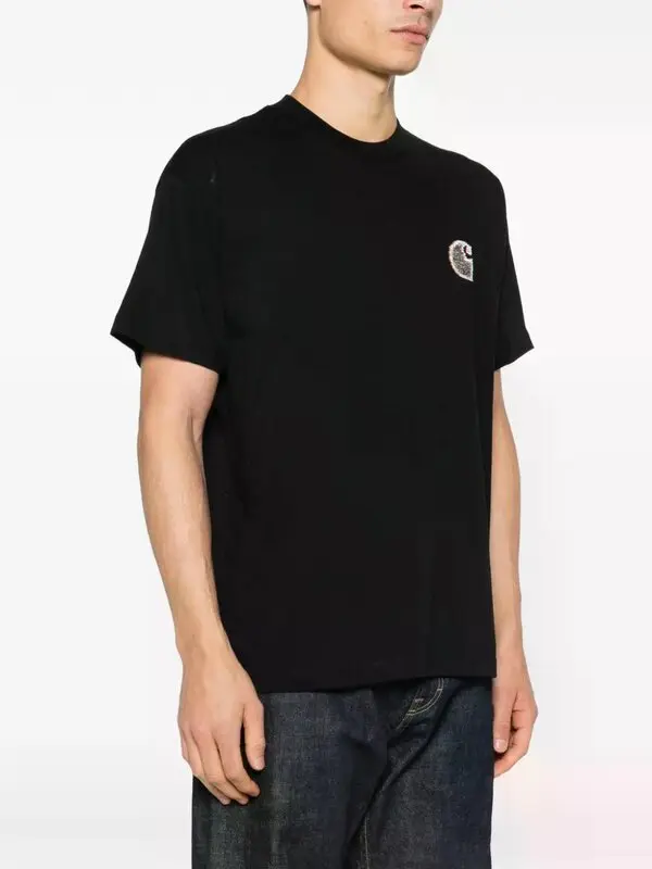 Carhartt Work In Progress Logo-print T-shirt - Black