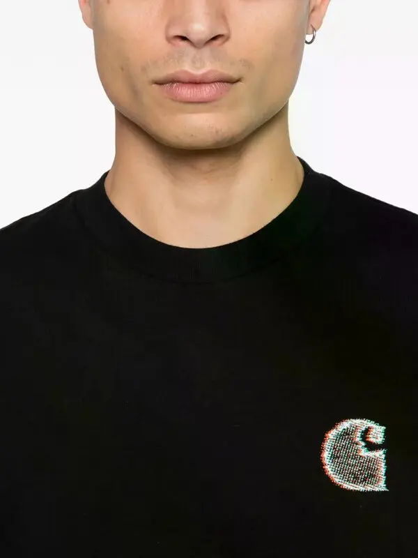 Carhartt Work In Progress Logo-print T-shirt - Black
