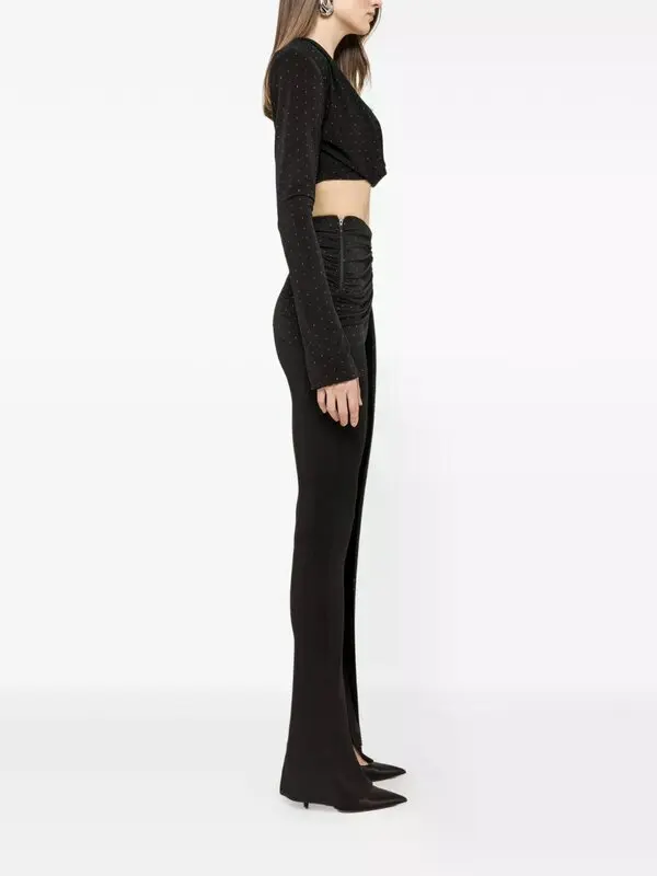 NISSA Rhinestone-embellished Trousers