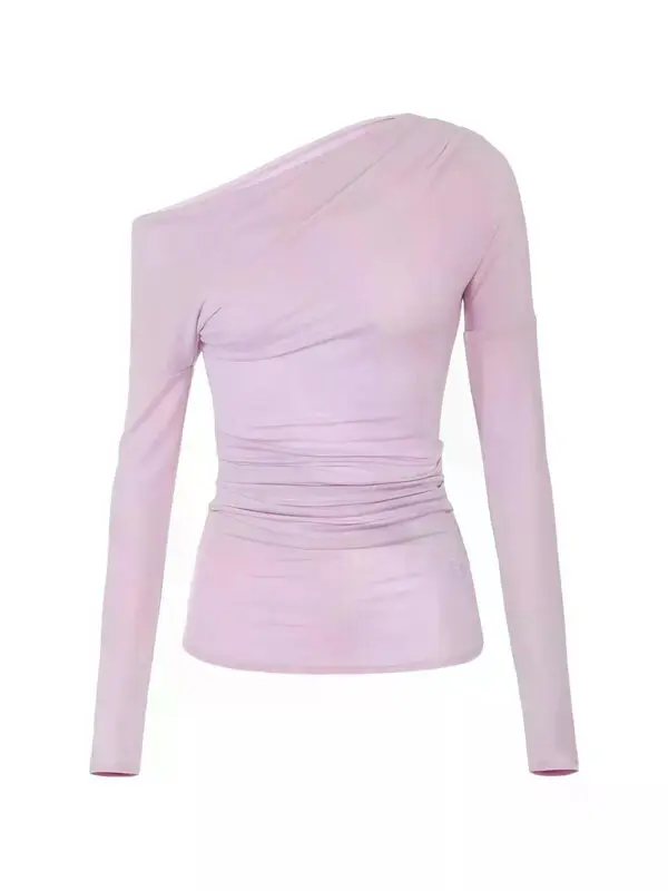 Elisabetta Franchi Long-sleeved Draped Top
