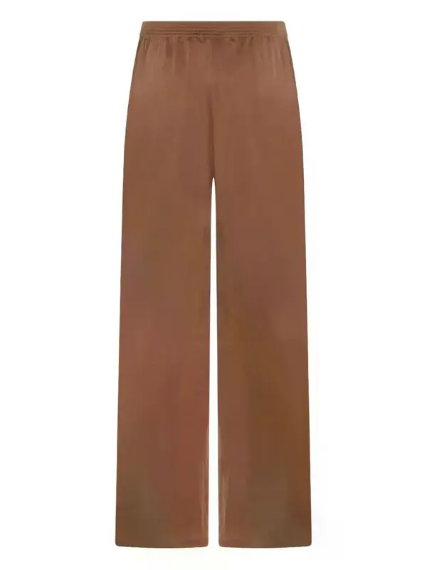 Fabiana Filippi Elasticated Wide Leg Trousers - Brown