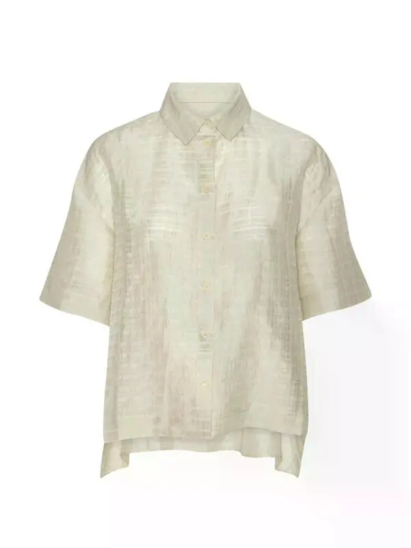 Henrik Vibskov Buttoned Short-sleeve Top