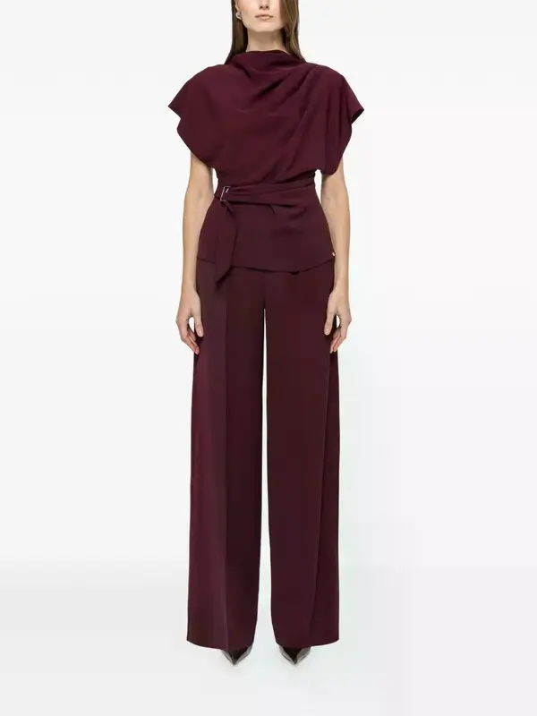 NISSA Pressed-crease Trousers