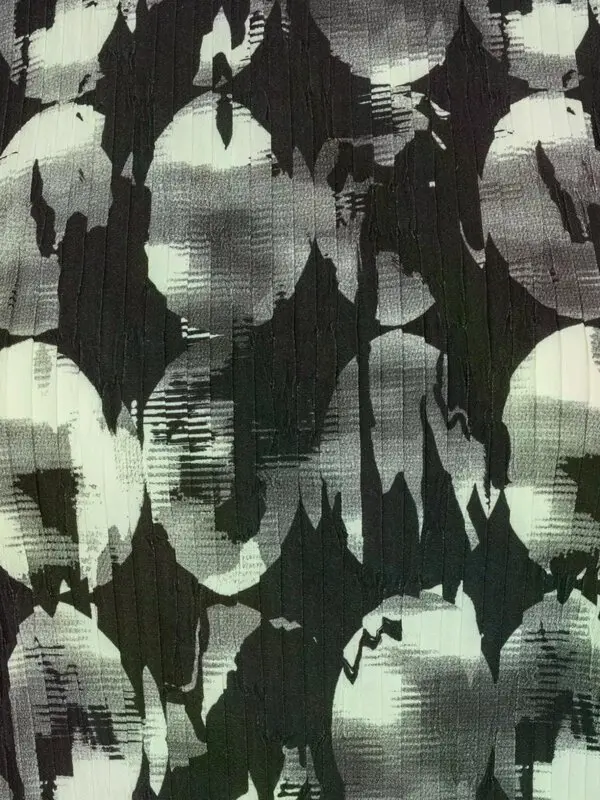Henrik Vibskov Plissé Printed Top - Black