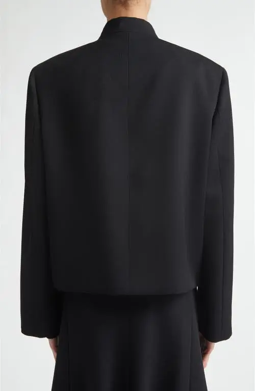 JIL SANDER Jewel Button Crop Jacket