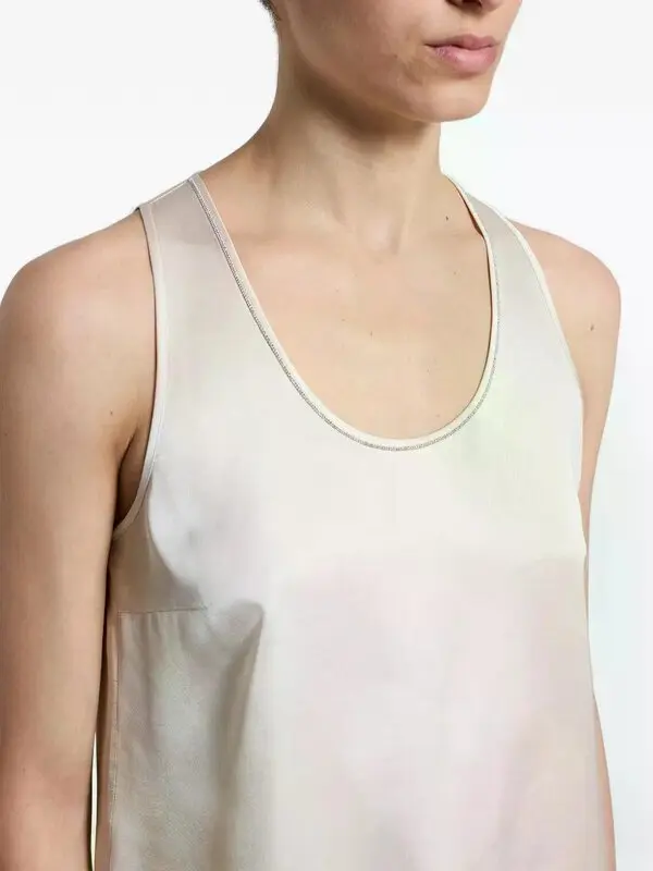Peserico Scoop-neck Tank Top