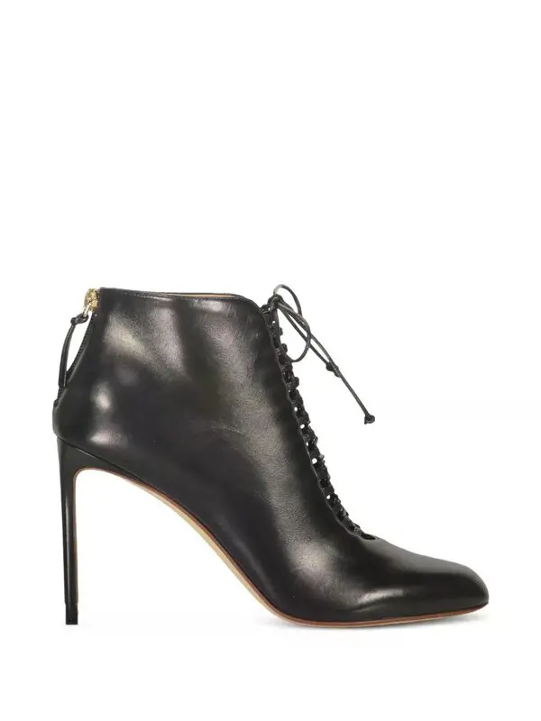 FRANCESCO RUSSO Lace-up Heeled Boots