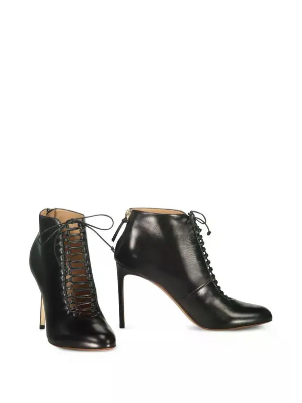 FRANCESCO RUSSO Lace-up Heeled Boots