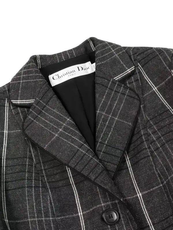 Dior Checked Blazer