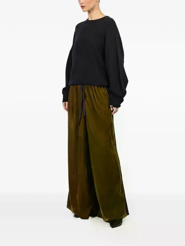 FISH CLUB Side-stripe Trousers