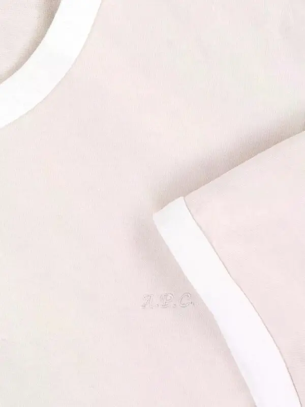 A.p.c. Logo T-shirt - Neutrals