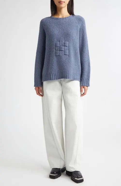 Eckhaus Latta Latch Alpaca & Wool Blend Rib Sweater