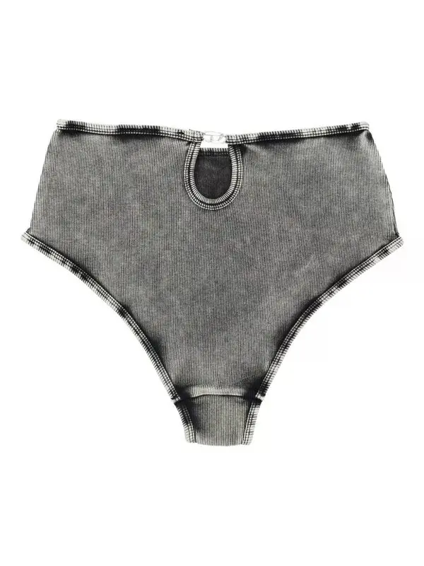 Diesel Charli Ribbed Briefs - Grey