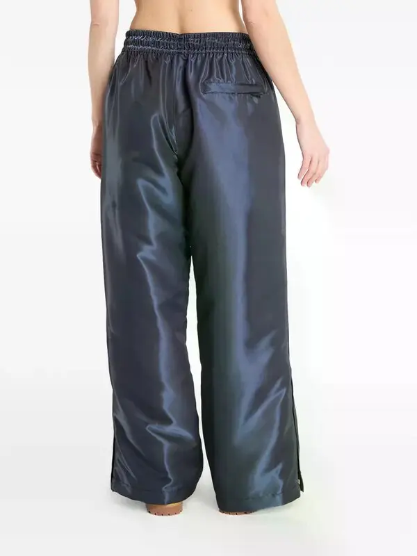 JORDAN Drawstring-waist Track Pants - Black