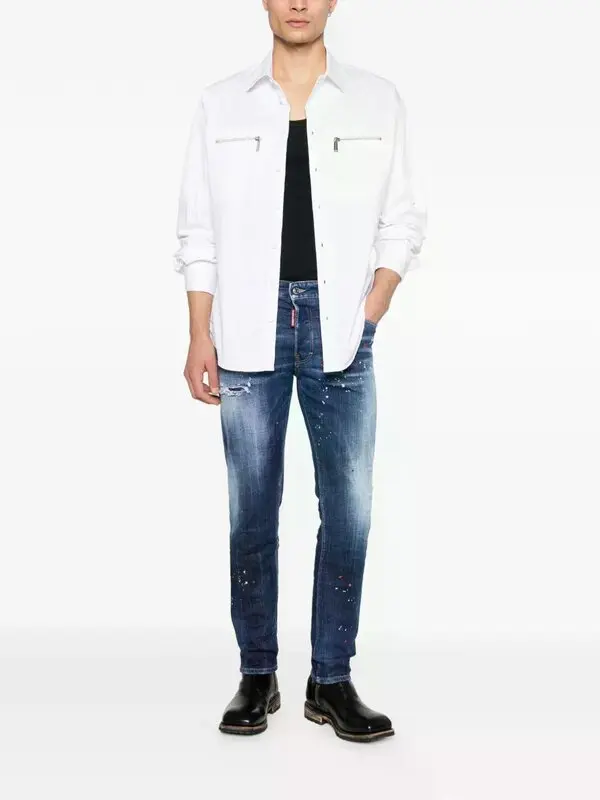 Dsquared2 Zip-pocket Shirt