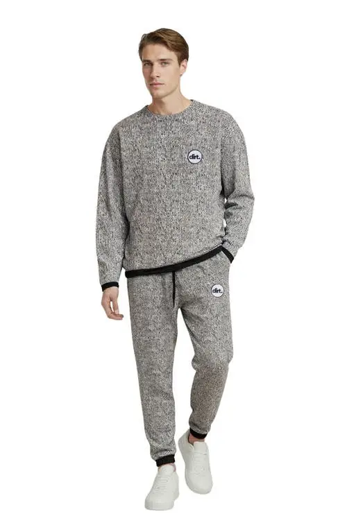 D.RT Oversize Layered Crewneck Sweatshirt