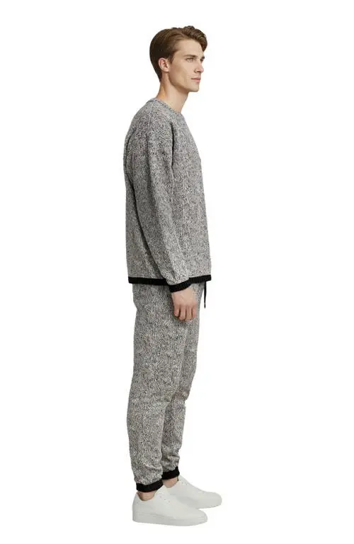D.RT Oversize Layered Crewneck Sweatshirt