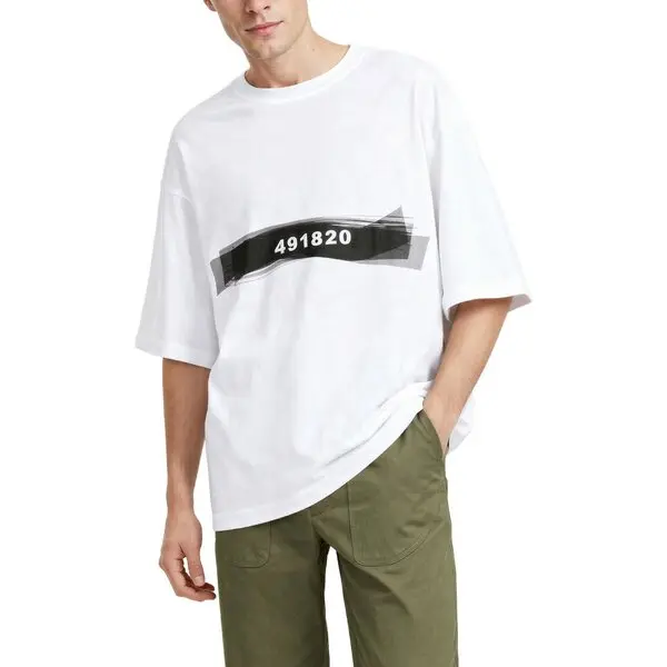 D.RT Encrypted Graphic T-shirt