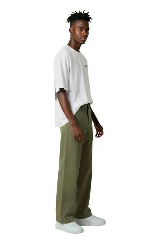 D.RT Wide-leg Cotton Pants