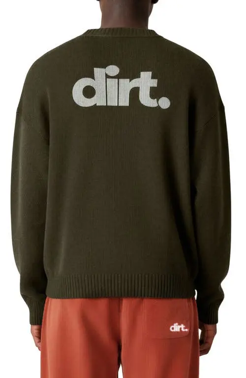 D.RT Crewneck Graphic Sweater