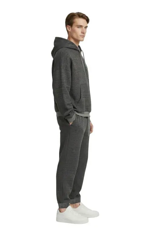D.RT Skinny Textured Cotton Interlock Sweatpants