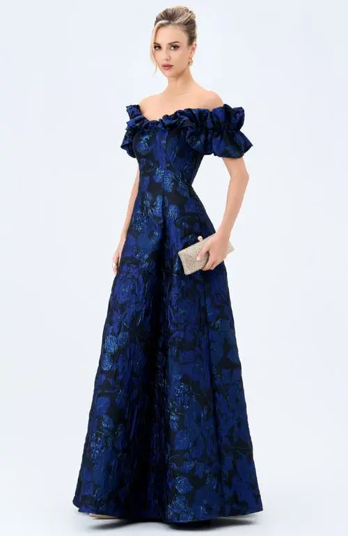 BARIANO Maliyah Off Shoulder Gown