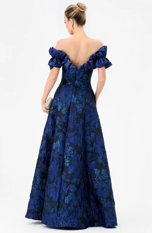 BARIANO Maliyah Off Shoulder Gown