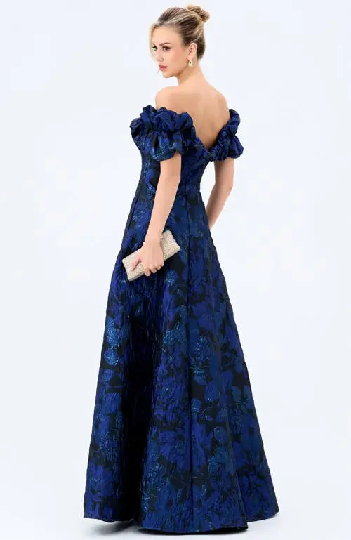 BARIANO Maliyah Off Shoulder Gown