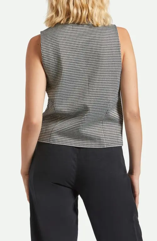 Brixton Houndstooth Leisure Vest