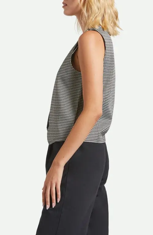 Brixton Houndstooth Leisure Vest