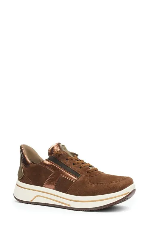 ARA Surrey Low Top Sneaker - Mocca