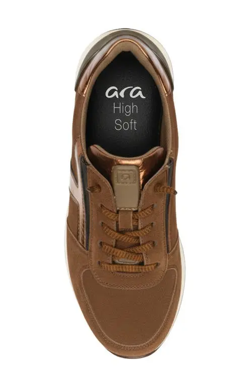 ARA Surrey Low Top Sneaker - Mocca