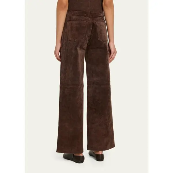 Still Here Suede Low-rise Jeans